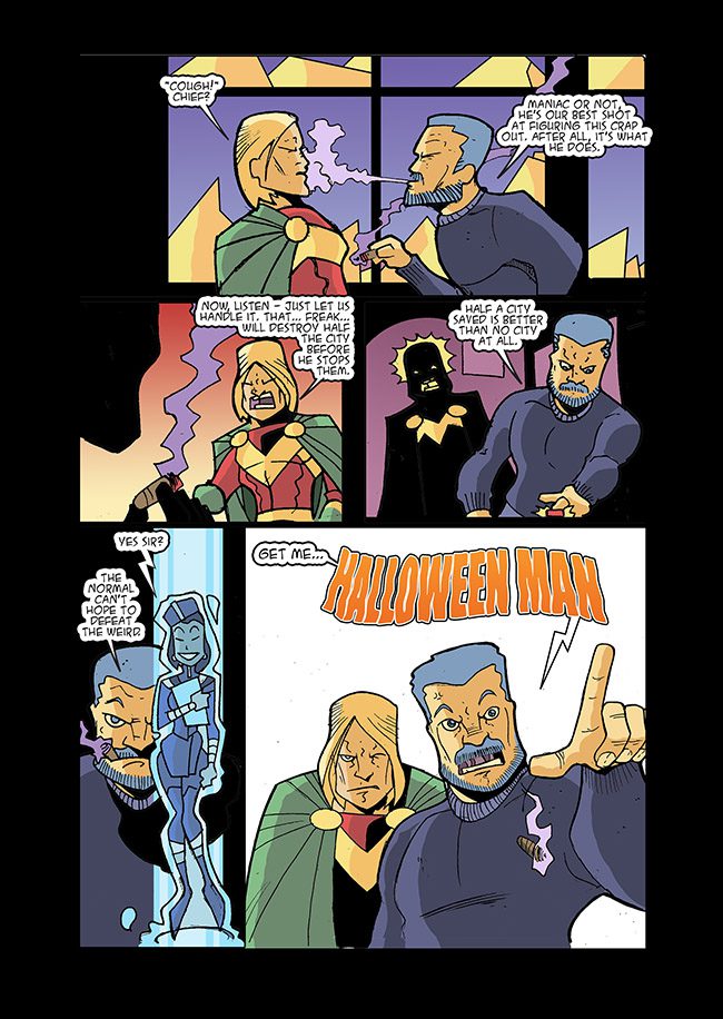 Halloween Man: Ray-Gun Gothic - IndyPlanet